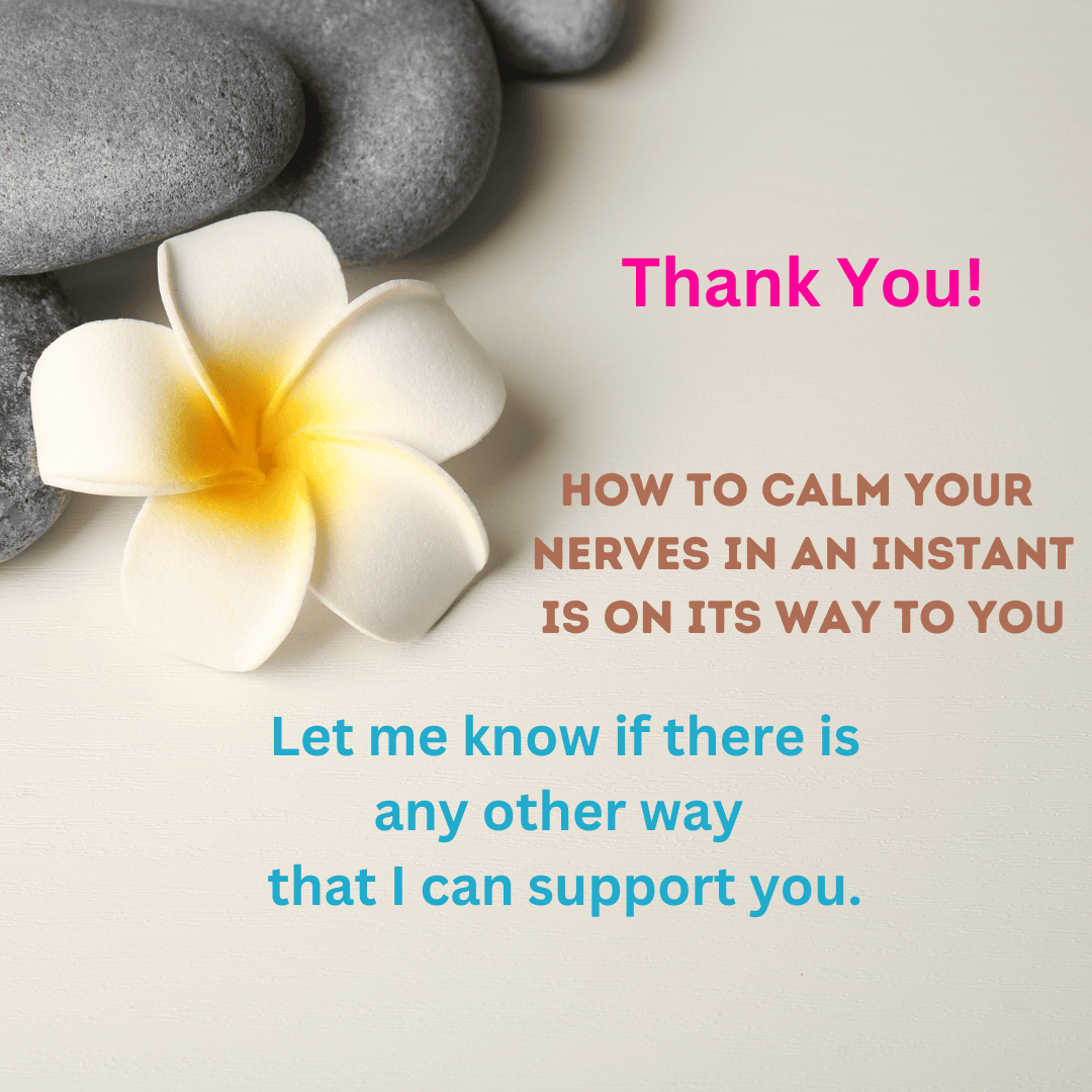 How to Calm Your Nerves | Stella Maher